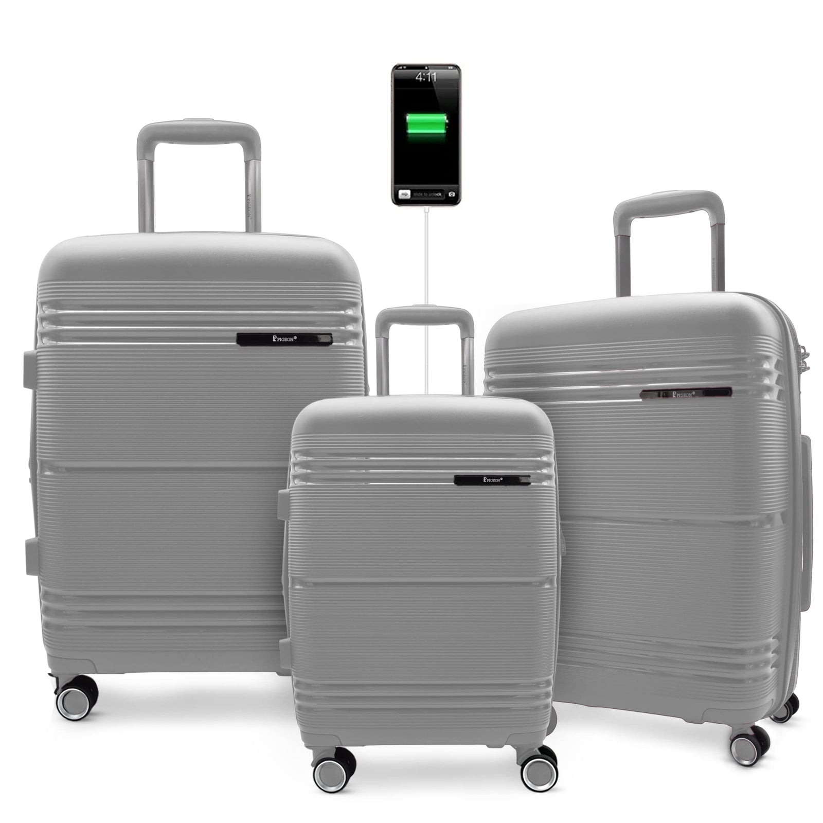 Luggage set of 3 – Pigeon Luggage